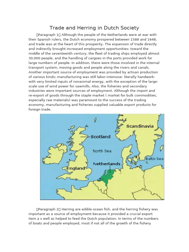 Herring Trade and Dutch Economic Growth | PDF | Netherlands | Herring