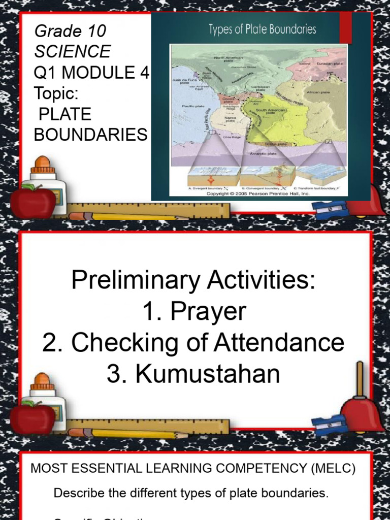 Module 4 Q1 Plate Boundary | PDF