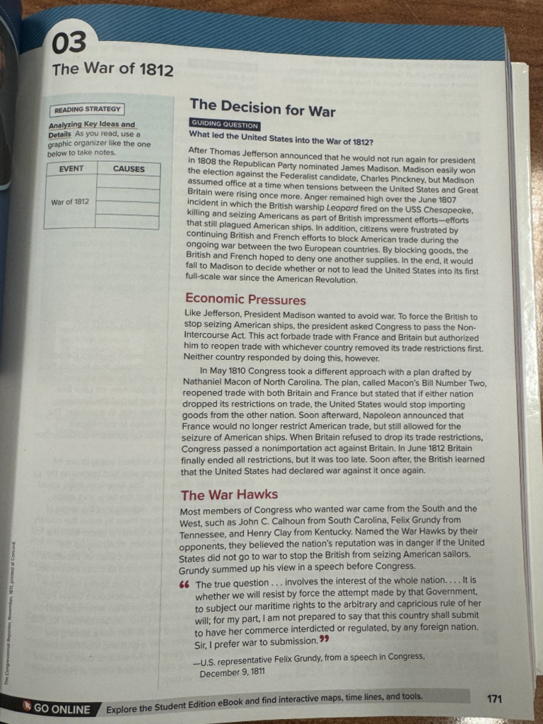 The War of 1812 | PDF