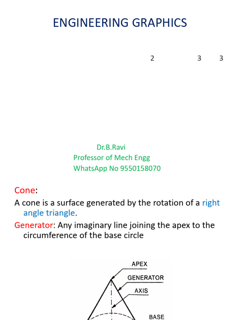 Conic Sections: Construction Methods | PDF | Ellipse | Perpendicular