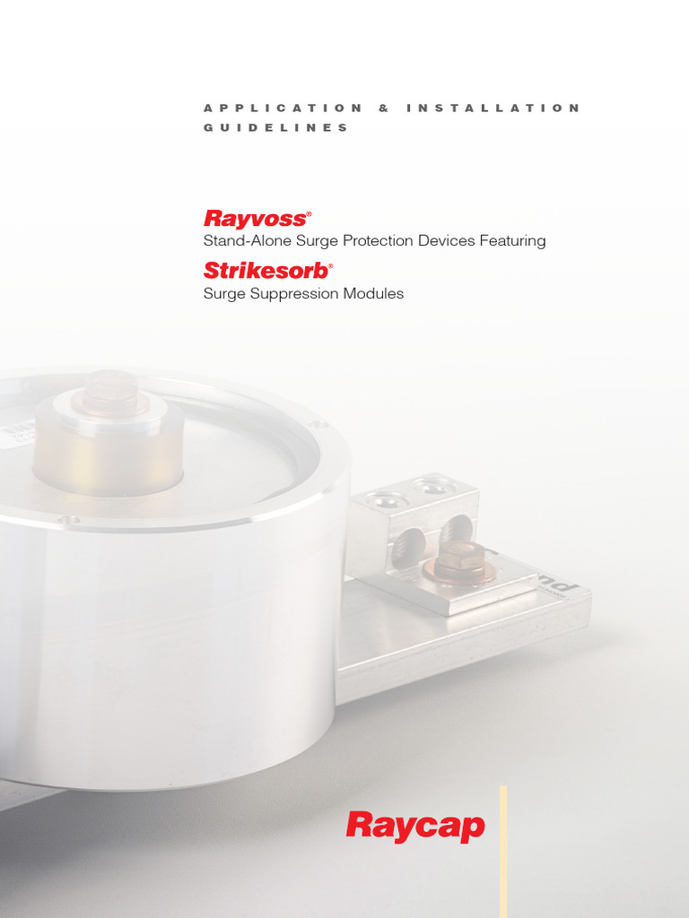 Rayvoss-Strikesorb-Installation-Guidelines-A4-G09-00-116 | PDF | Mains ...