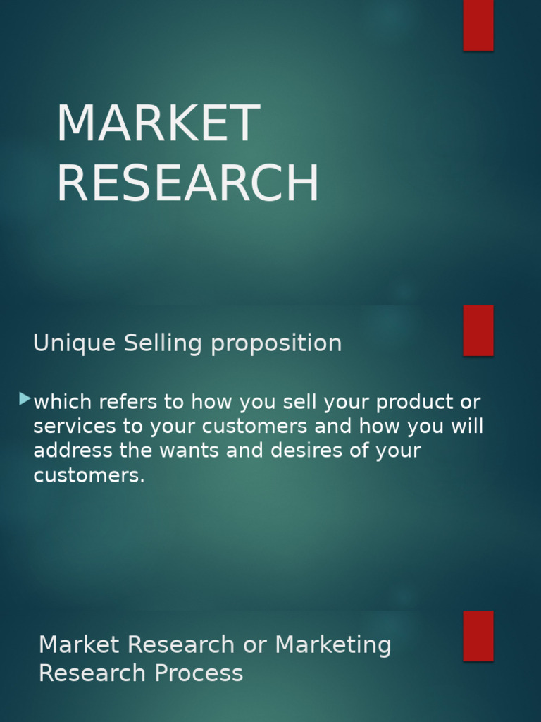 Market Research Entrep Module 4 | PDF | Focus Group | Questionnaire