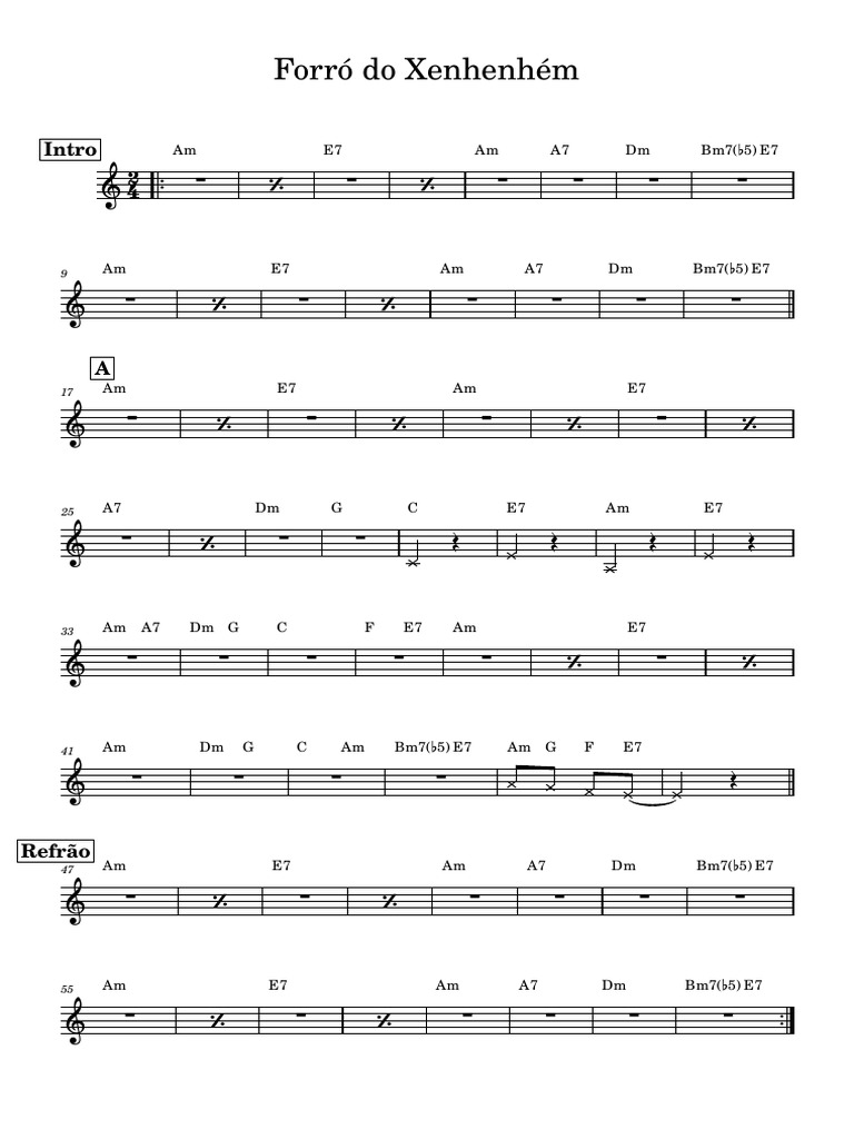 Forró Do Xenhenhém | PDF