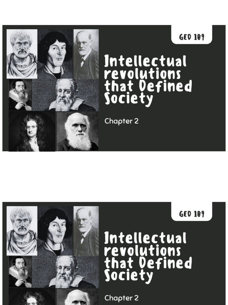 Share Chapter 2 Intellectual Revolutions That Defi 250228 085813 | PDF ...