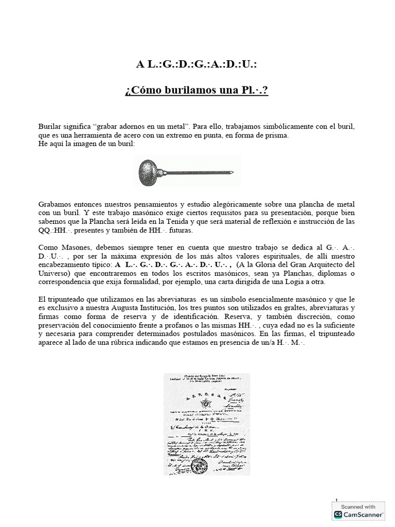 Cómo Burilar Una Plancha | PDF