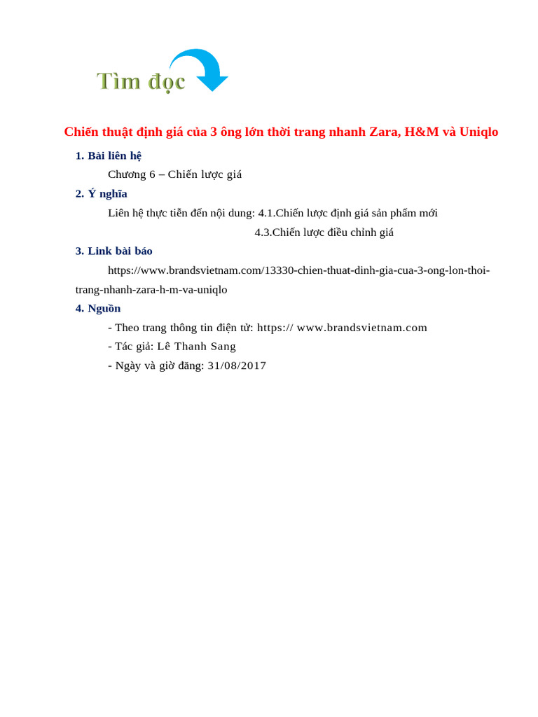 C6-Chiến lược giá | PDF