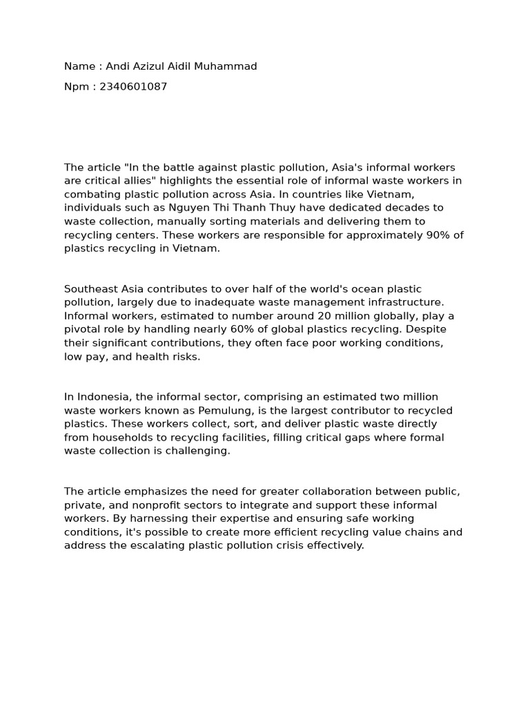 Andi Azizul Aidil Muhammad (2340601087) RESUME | PDF