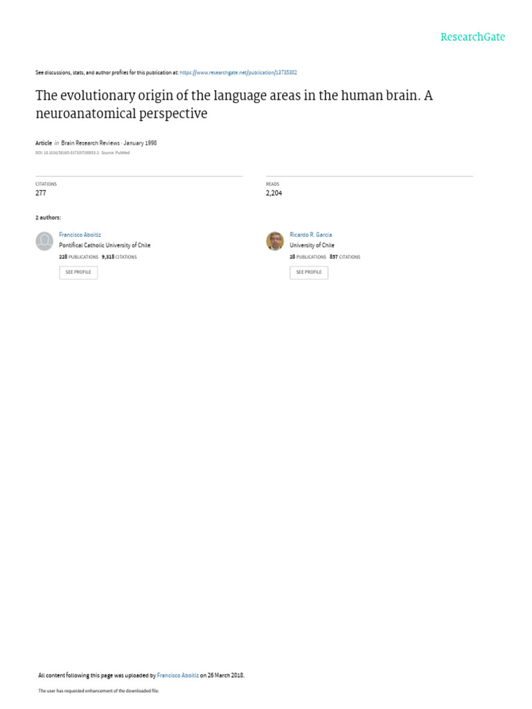 BRR Lang | PDF | Parietal Lobe | Aphasia