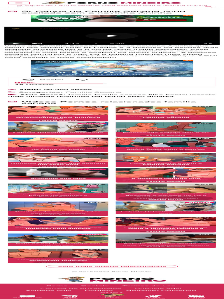 SR Carlos Da Família Sacana Ficou Excitado Com A Novinha Aninha - Porno Mineiro | PDF ...