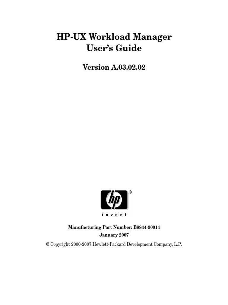 WLM Workload - Manager | PDF | Virtual Machine | Copyright