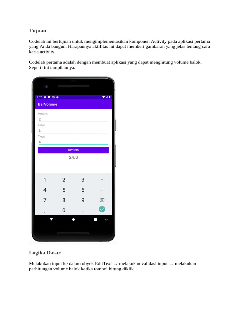 Belajar Membuat Aplikasi Android Untuk Pemula | PDF