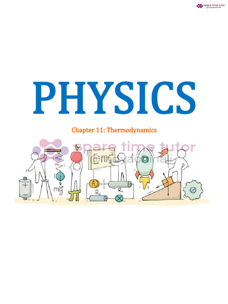 Chapter 11 Thermodynamics | PDF | Heat | Second Law Of Thermodynamics