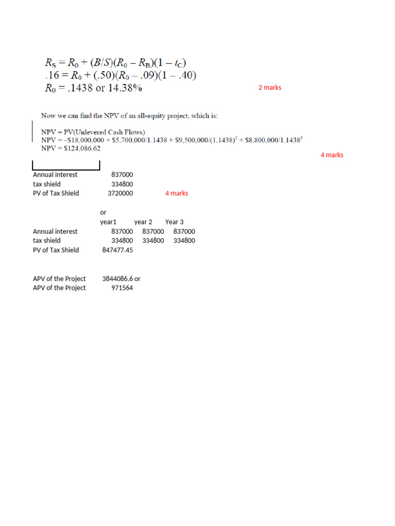 Solution 1122024 Compre New Rev1 | PDF | Net Present Value | Financial ...