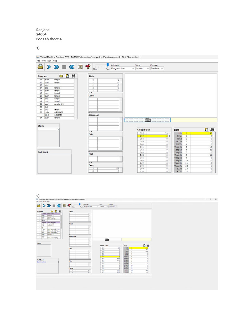 Eoc Lab Sheet 4 | PDF