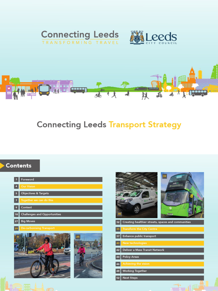 Leeds Transport Vision | PDF | Transport | Economies
