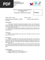Soil Field Capacity Determination Guide | PDF | Soil | Water