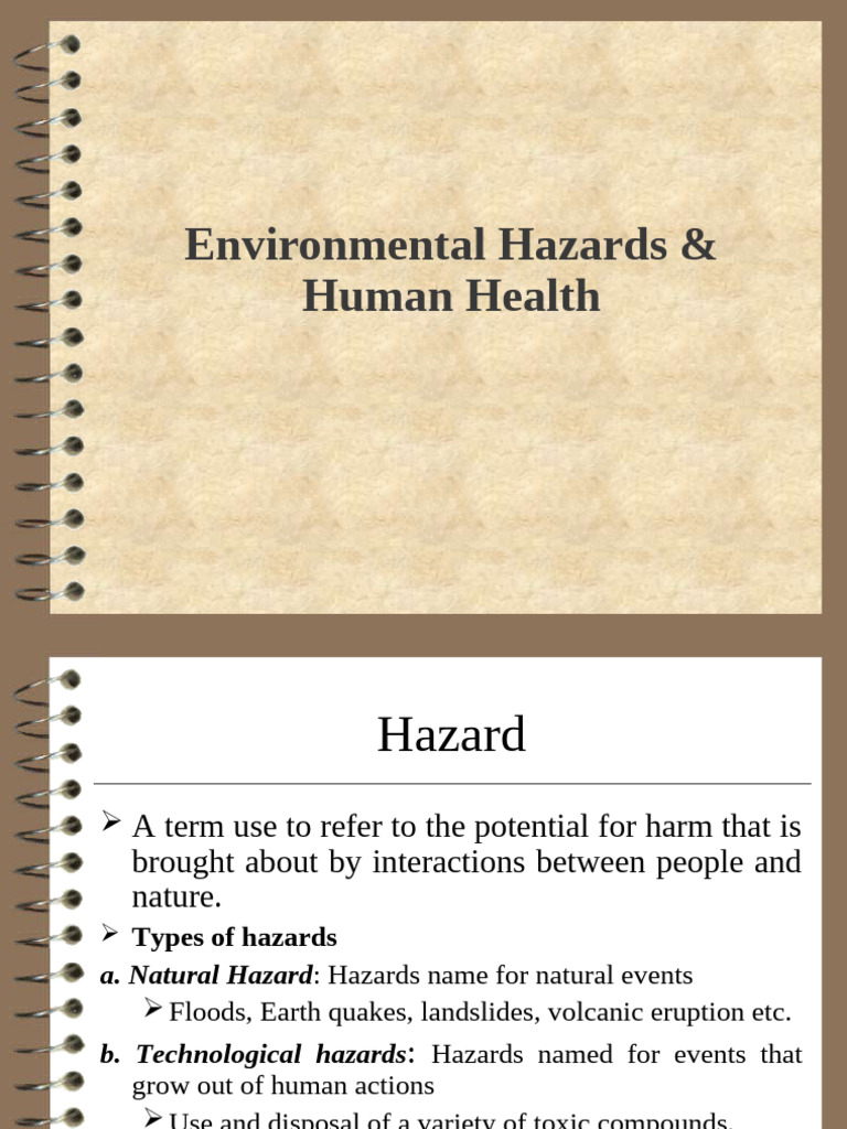 Lecture 06 Environmental Hazards and Human Health 27032024 095601am ...