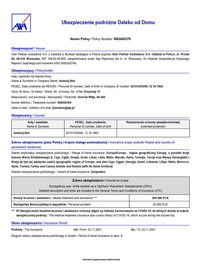 Dokumentacja umowna | PDF