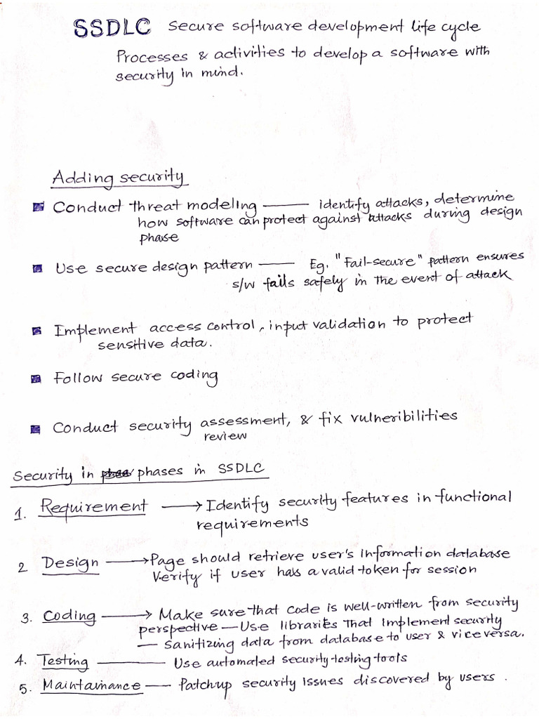 Secure SDLC+Scrum | PDF