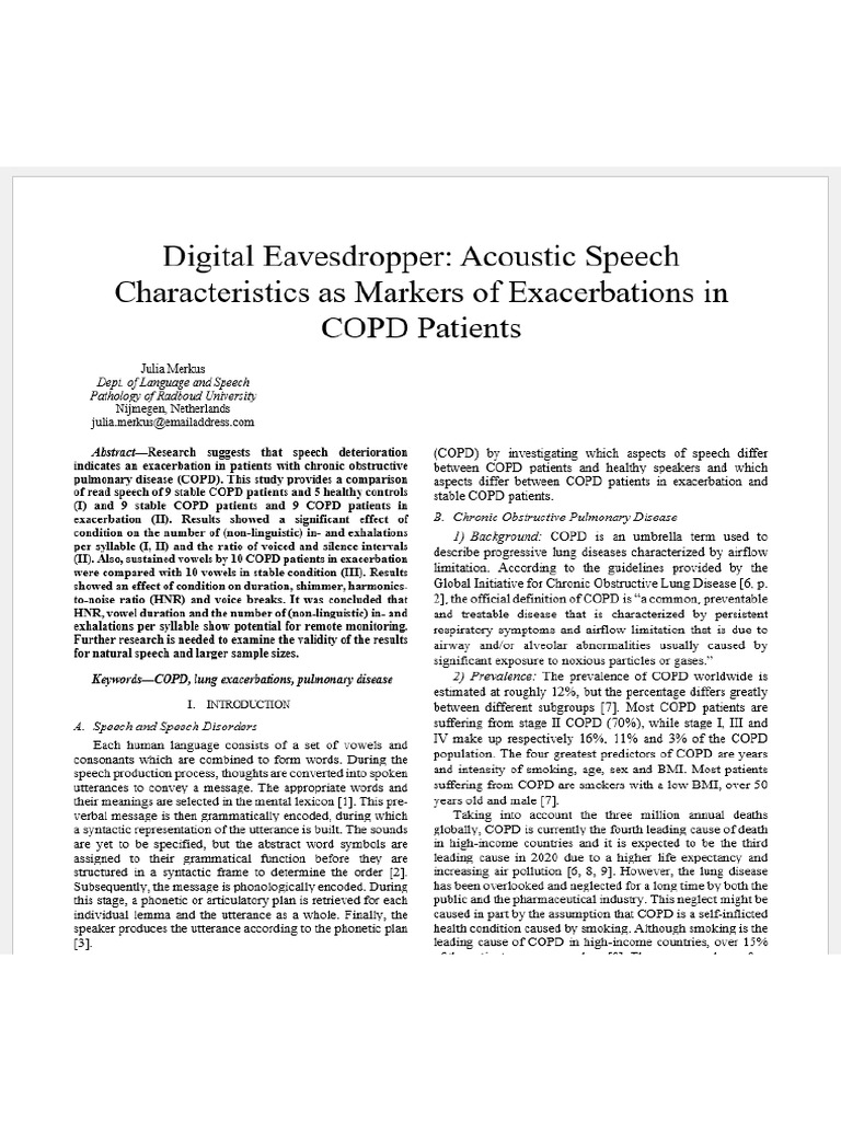 Ieee Example Paper 1 | PDF
