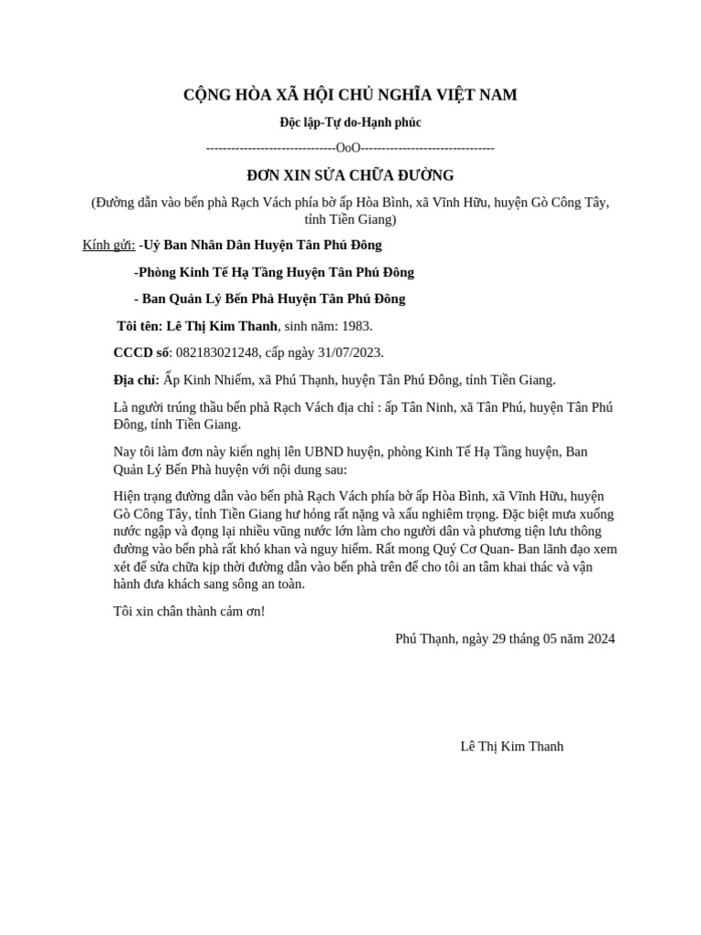 Sua Chua Duong | PDF