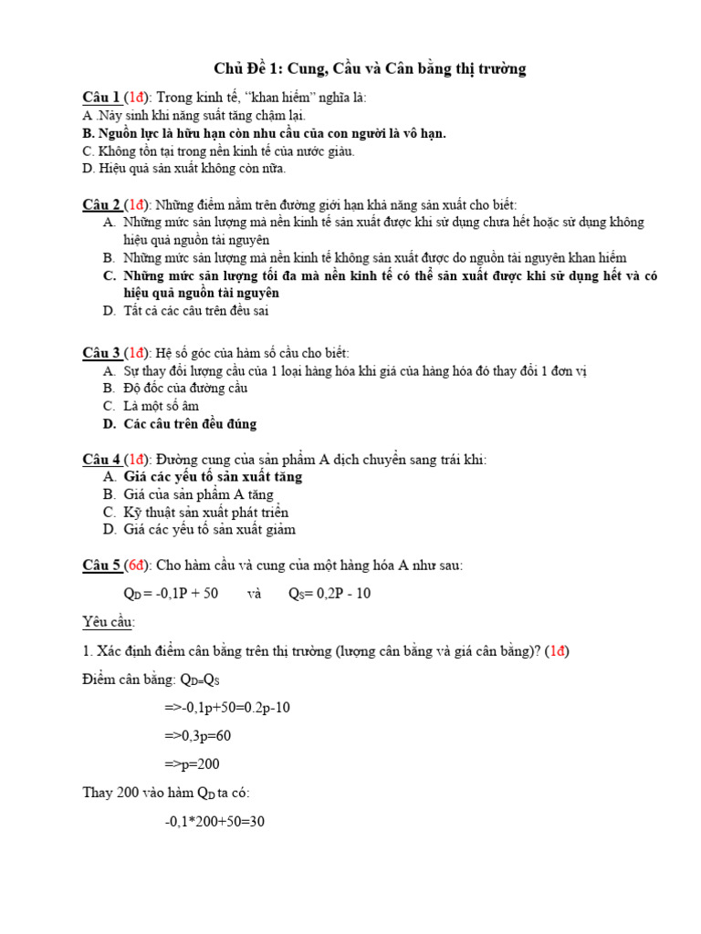 Bài tập kthdc | PDF