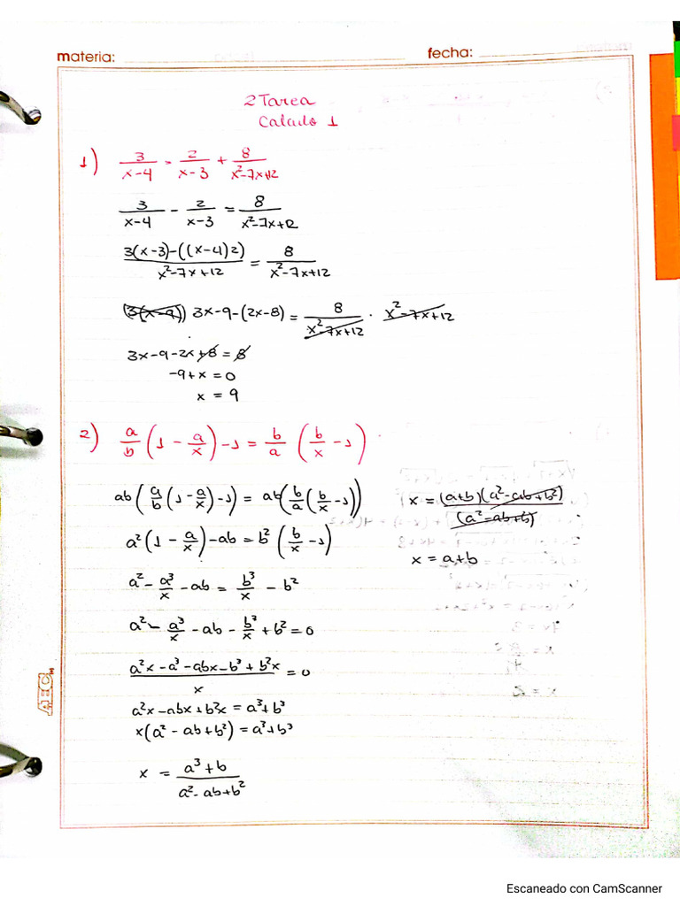 Tarea2 Calculo1 | PDF