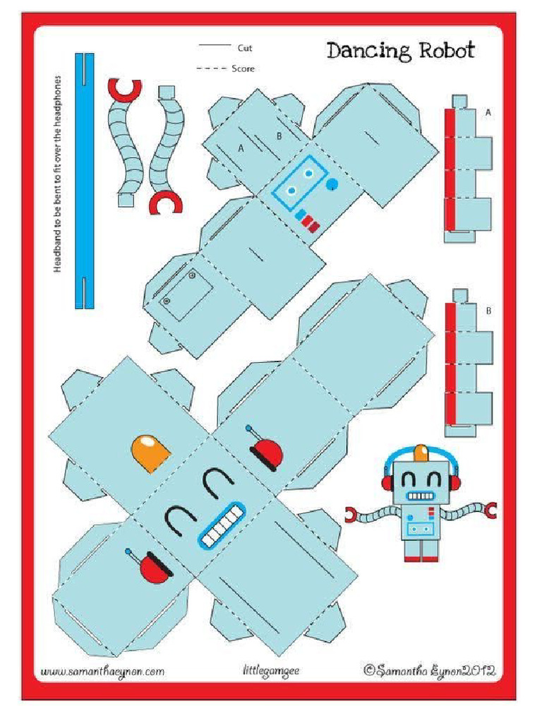 Ngl17 Dancing Robot para Armar | PDF