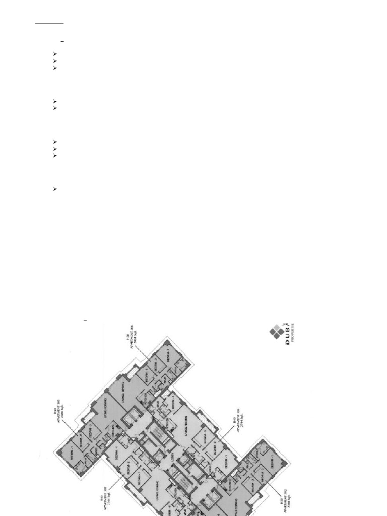 Executive Tower H Floorplan | PDF