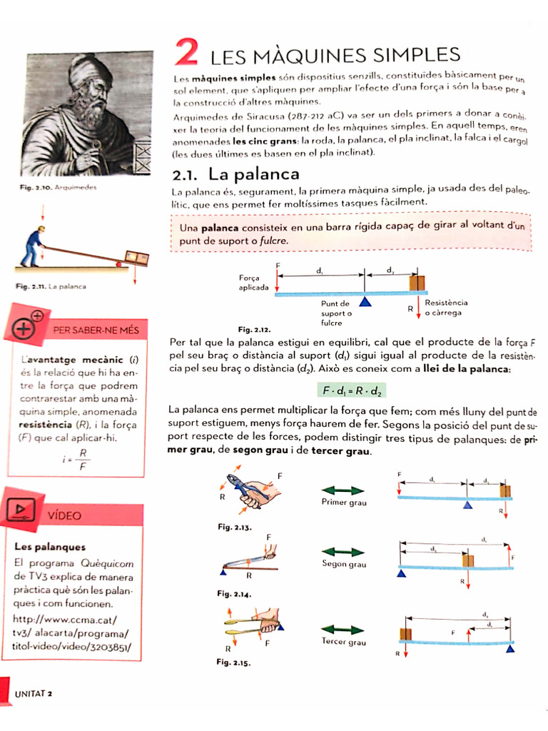 UD3. Màquines I Mecanismes 2 | PDF