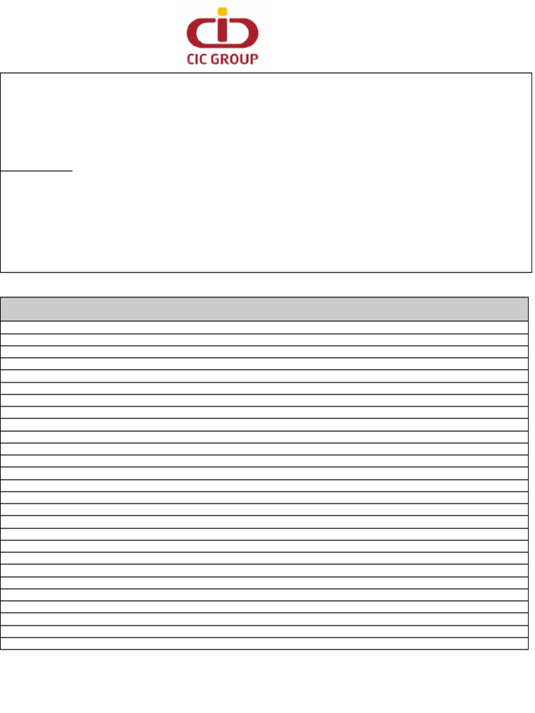 CIC Life Assurance Policy Summary | PDF | Financial Services | Personal ...