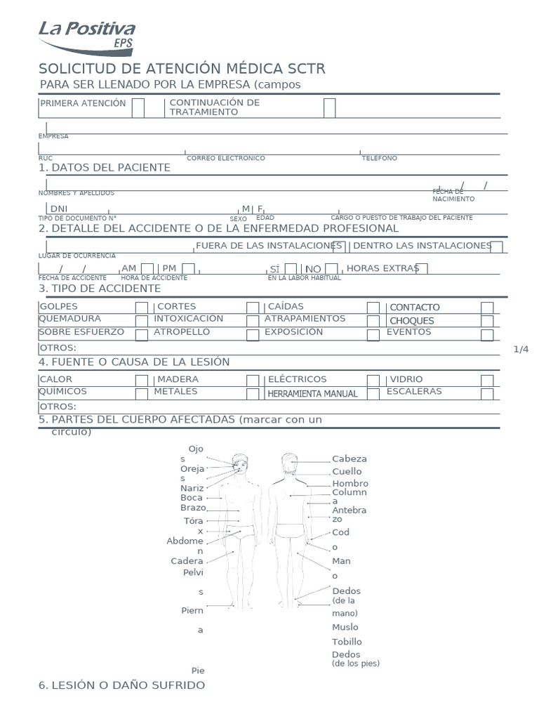 2.Solicitud+Atencion+Salud+Sctr + Firma GG | PDF | Diagnostico medico | Cuidado de la salud
