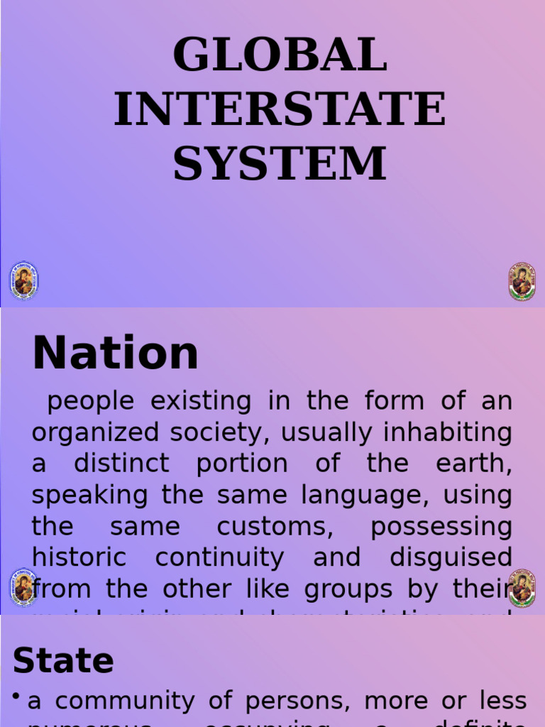 l3 Global Interstate System | PDF | United Nations | International ...