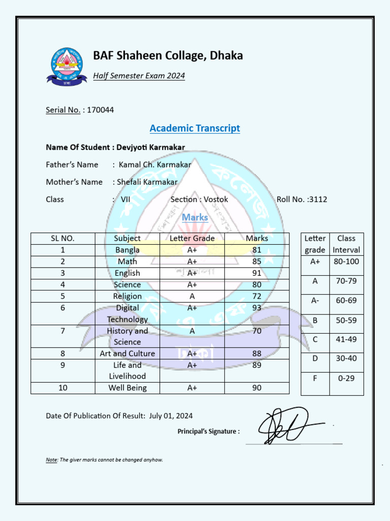 Marksheet DT Assignment | PDF