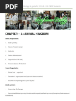 Kingdom Animalia - Phylum Summary Table | PDF | Gill | Zoology