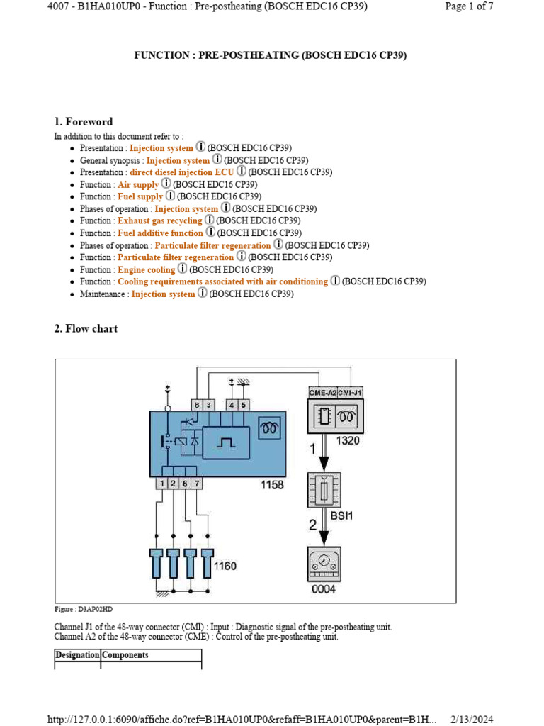 4007 2.2 HDi GlowPlug Function | PDF | Atmospheric Pressure | Fuel ...