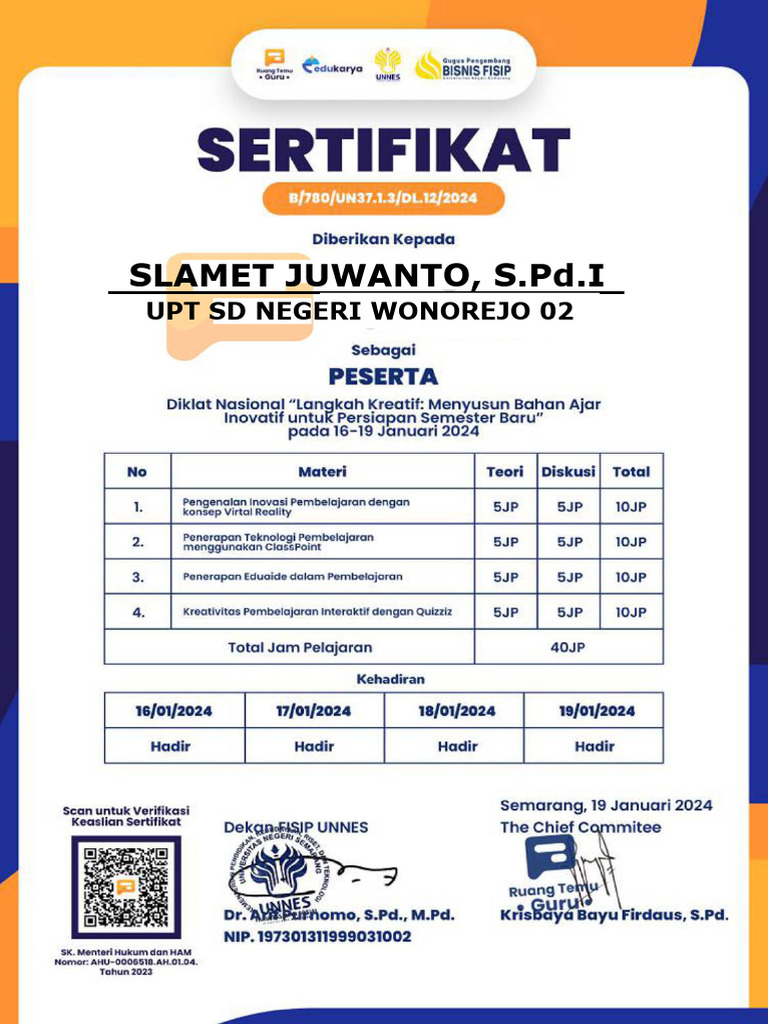 Slamet Juwanto 2024 | PDF
