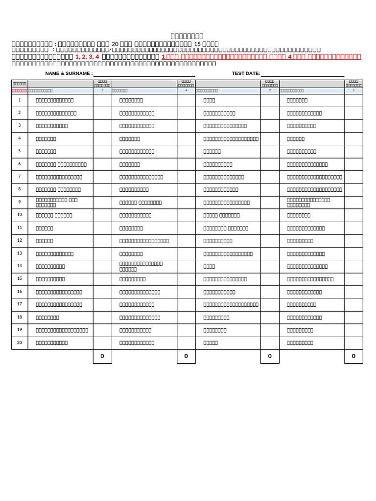 DISC Test For Students | PDF