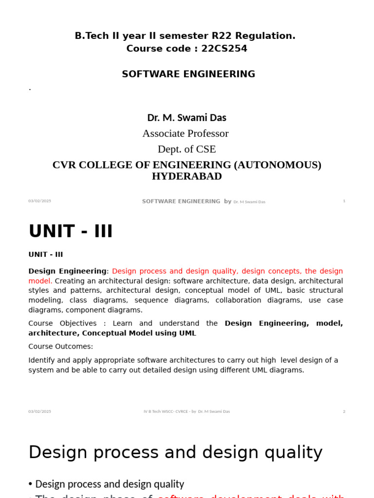 1 Design Engineering | PDF | Software Testing | System