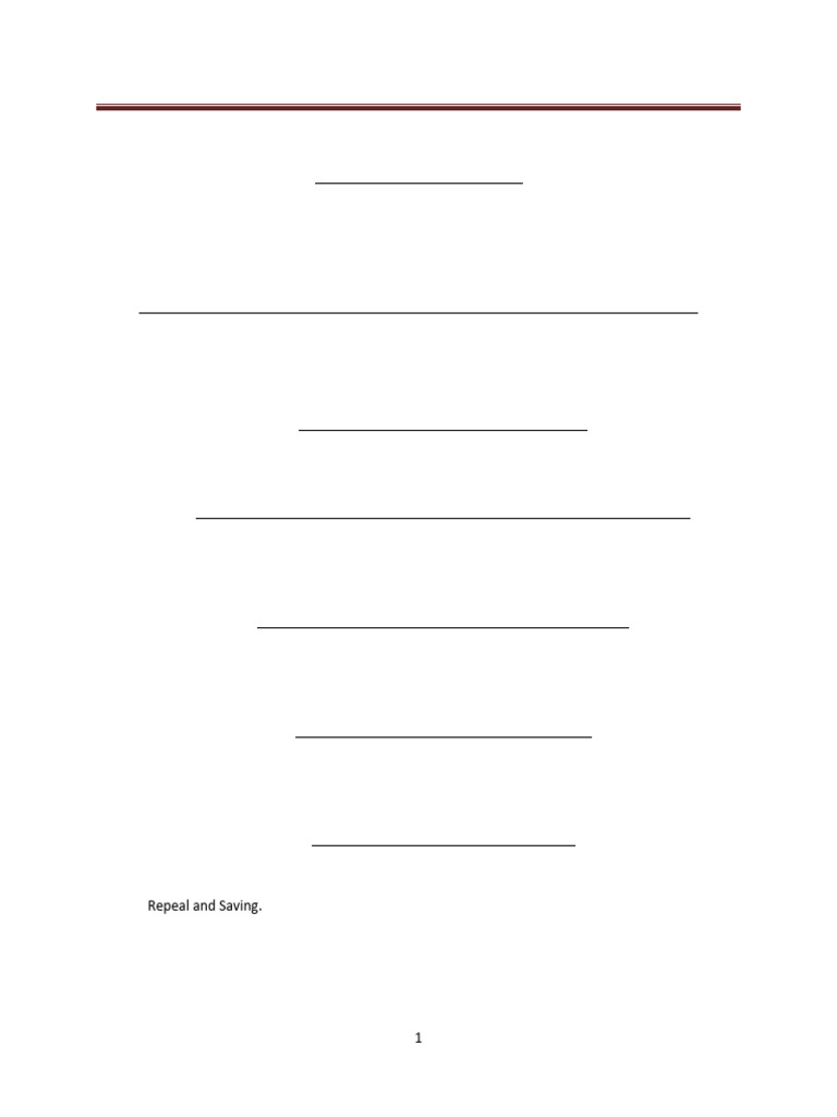 The Ocean Accounts and Marine Sustainability Bill-2 | PDF | Earth ...