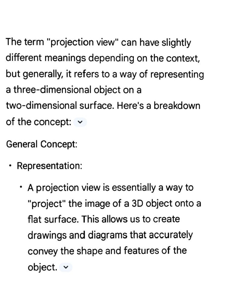 Projection View (PV) | PDF