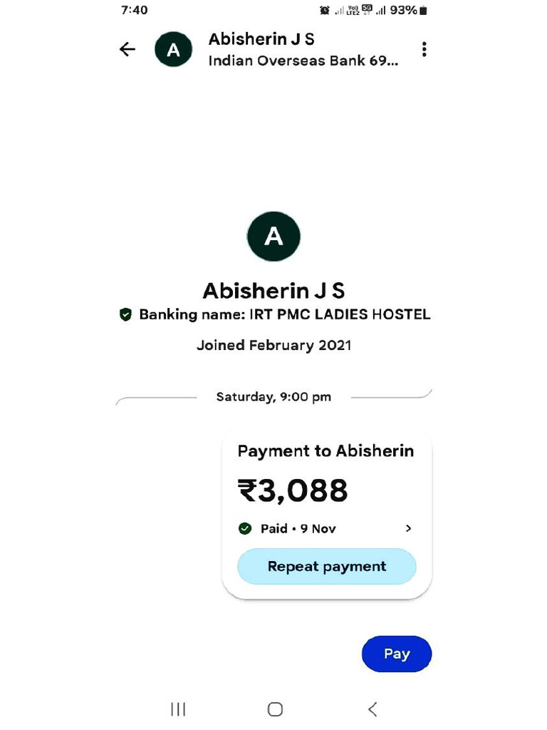 Mess Bill 24 October | PDF