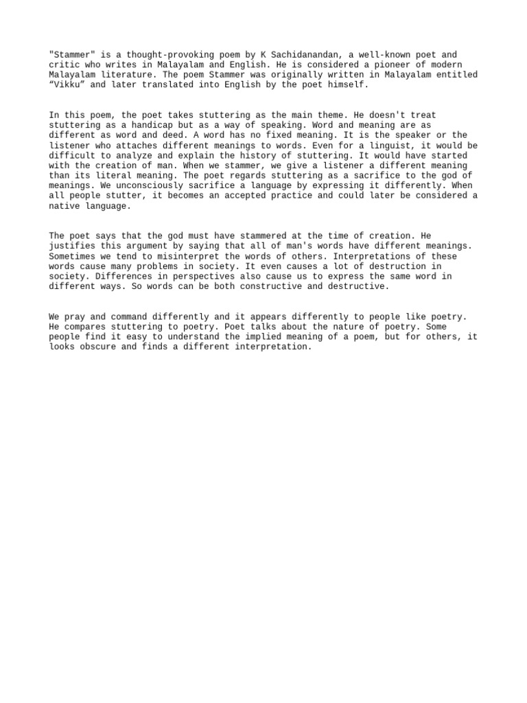 Stammer | PDF