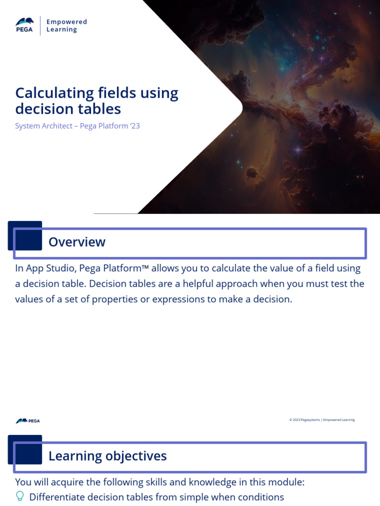 Using Decision Tables in Pega | PDF | Computer Programming | Software ...