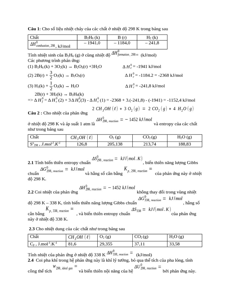 Bài Tập Lớn Phần 2 - D | PDF