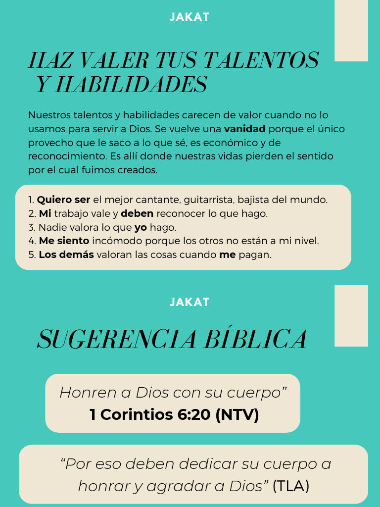 Haz Valer Tus Talentos | PDF