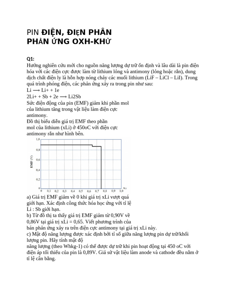Hóa PĐ ĐP Oxh Khu (1 Edition) | PDF