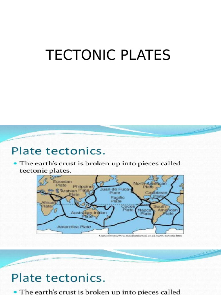 Tectonic Plates | PDF