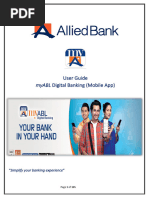 myABL Digital Banking User Guide | PDF | Debit Card | Credit Card