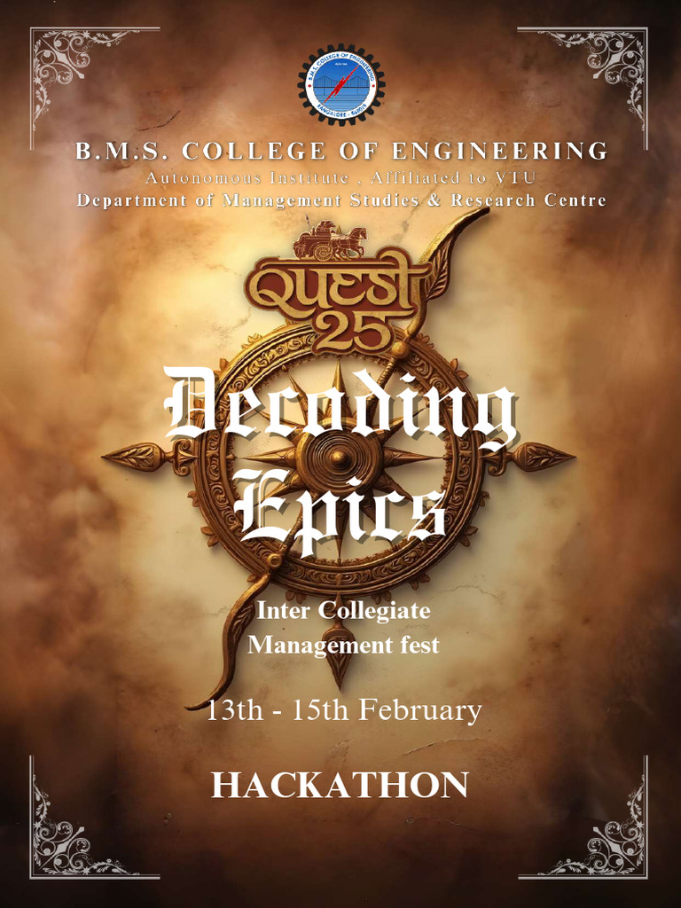 BMSCE Management Fest Hackathon 2024 | PDF